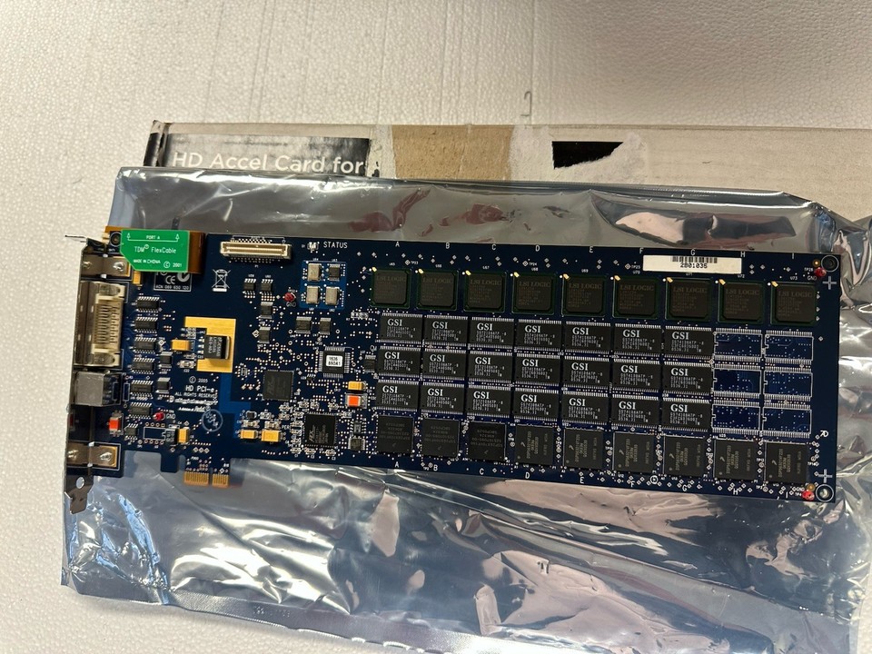NEW Digidesign / AVID Pro Tools HD Accel Card For PCI-e W/ Flex Cable ...