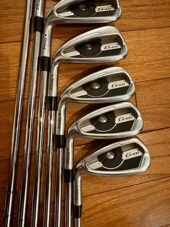Ping G400 Iron Set 5-PW, UW Steel Regular Left , Black Dot standard | eBay
