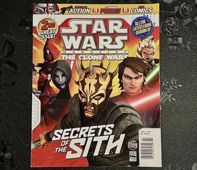 Star Wars Magazine The Clone Wars Issue # 2 Jan Feb 2011 Secrets Of The ...