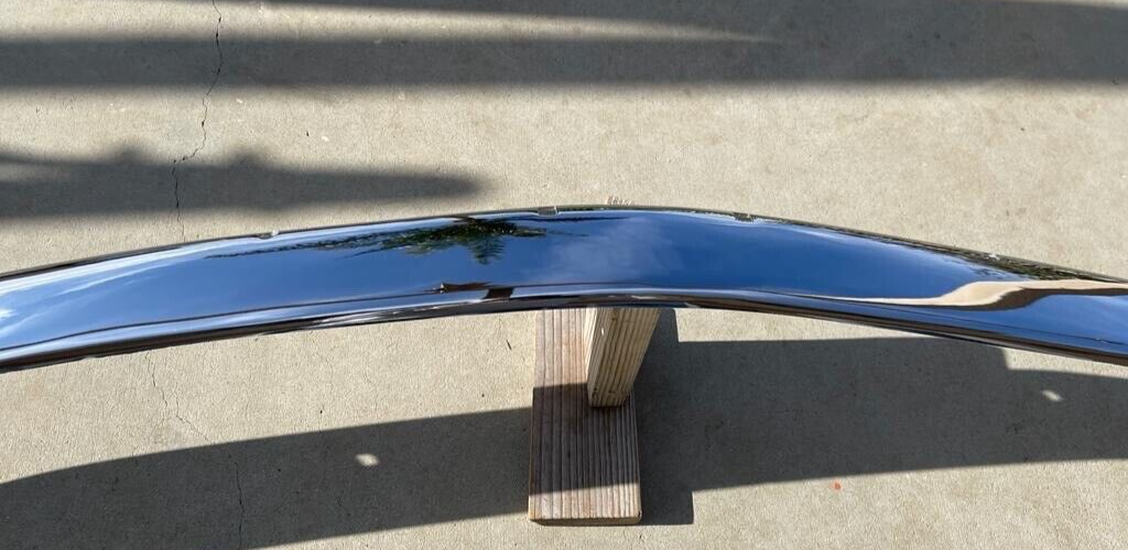 1953-1954 S Studebaker Front Impact Bumper | OEM | Chrome | Triple ...