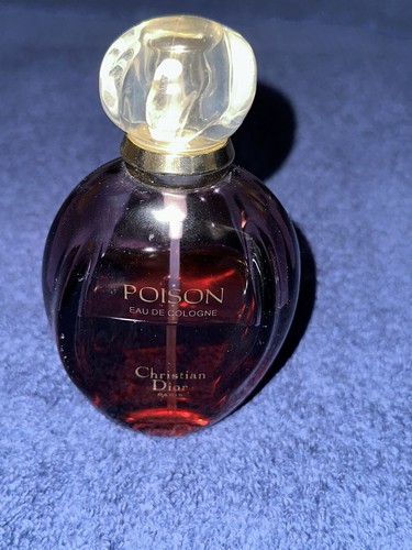 Christian Dior Vintage Perfume Poison 100ml 3.4oz Bottle 50% Full | eBay