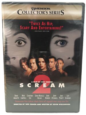 Scream 2 (DVD, Collector’s Series, Deluxe Edition) Extras! Brand New ...