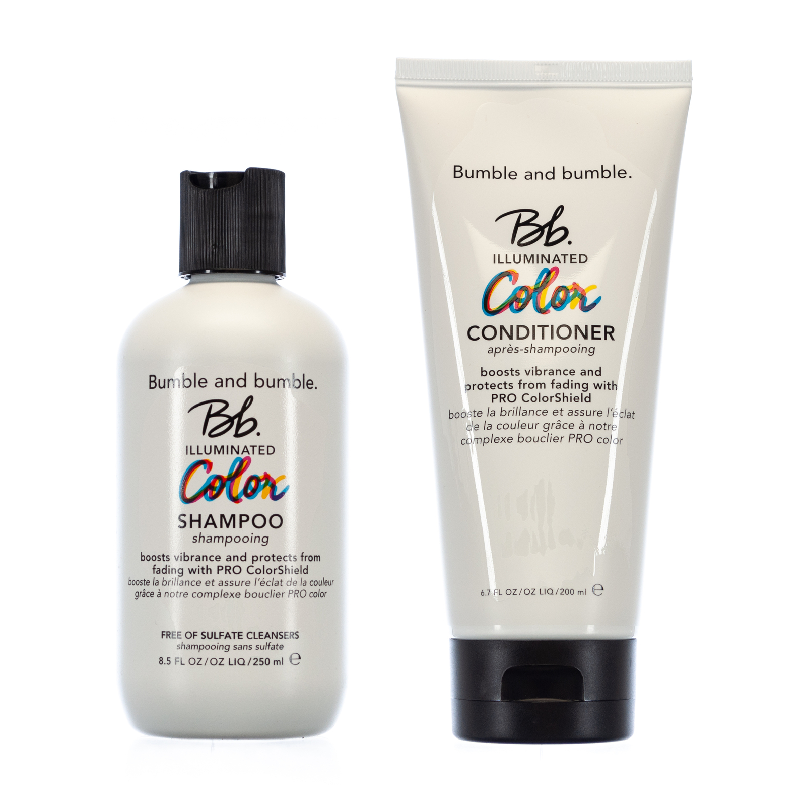 Bumble and Bumble Illuminated Color Shampoo 8.5oz/250ml & Conditioner ...