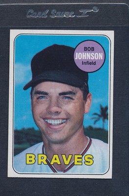 1969 Topps #261 Bob Johnson Braves NM *1680 | eBay
