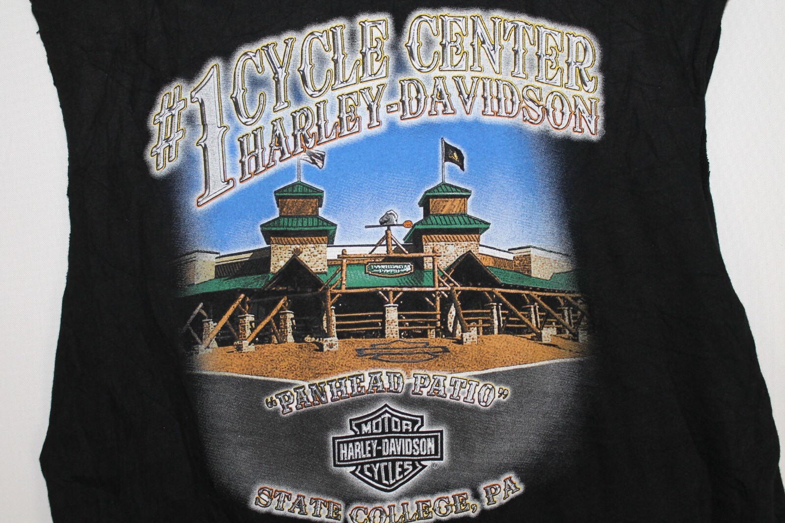 Harley Davidson Motorcycle Ride With Pride Sleeveless… - Gem