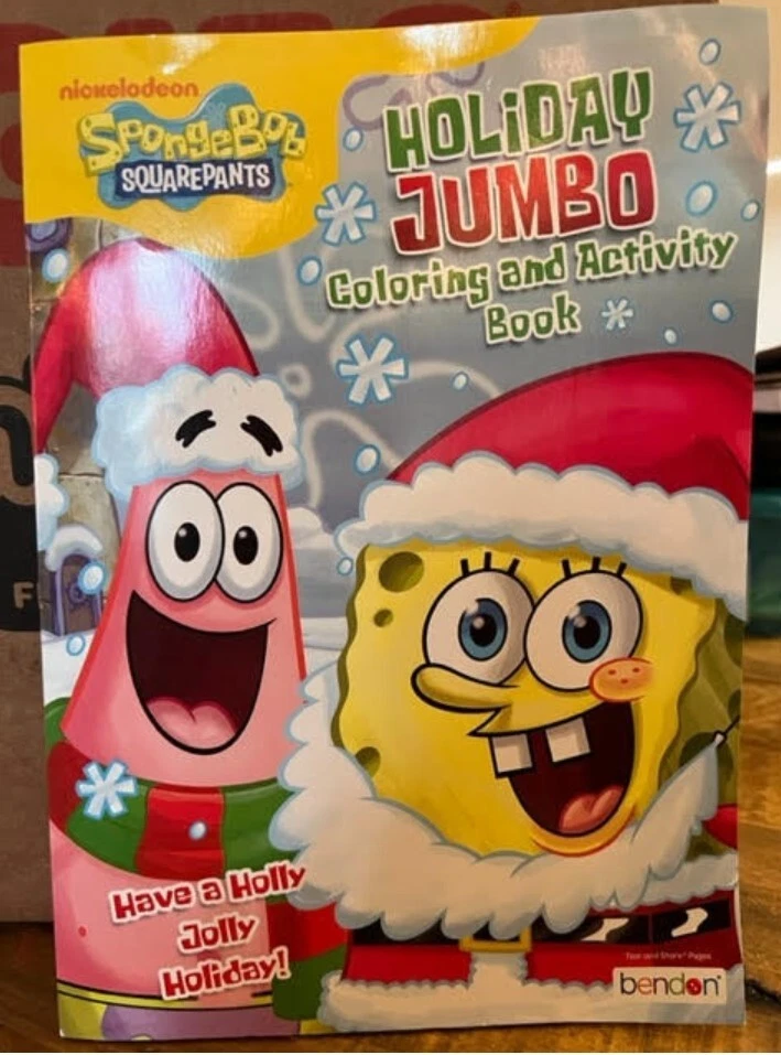 Spongebob Christmas Coloring