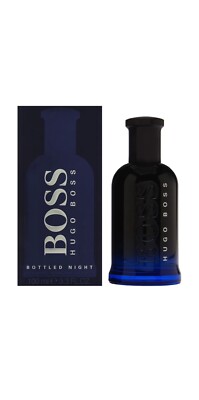 Boss Bottled Night by Hugo Boss for Men 3.3 oz EDT Spray Brand New ...