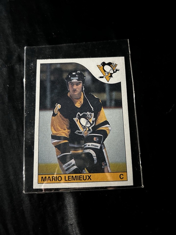 1985 Topps Hockey Mario Lemieux Rookie Card | eBay