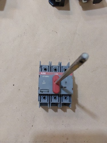 ABB OT100E3 3 Pole 115 AMP Load Breaker Switch | eBay