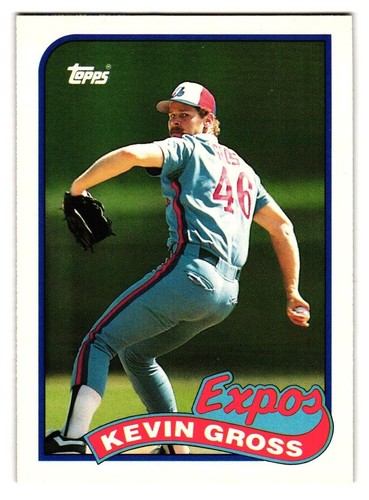 1989 Topps Traded # 42T Kevin Gross Montreal Expos | eBay
