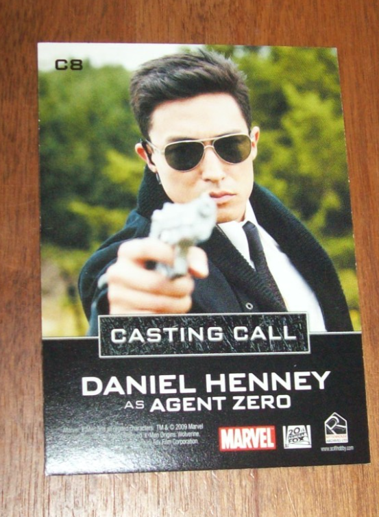 2009 Rittenhouse Marvel X-Men Origins Wolverine Agent Zero Card | eBay