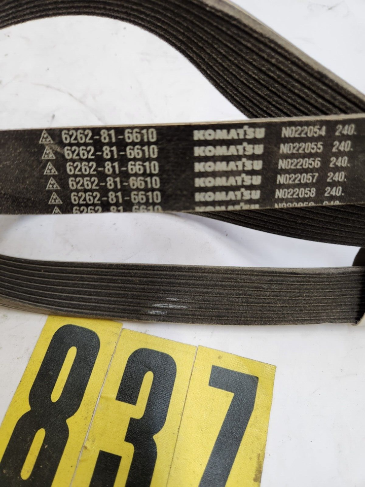 Lot of 2x V-BELT for Komatsu® 6262-81-6610 | eBay