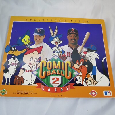 1991 Comic Ball 2 MLB Card Set #1 - 198 & in Collector’s Album | eBay