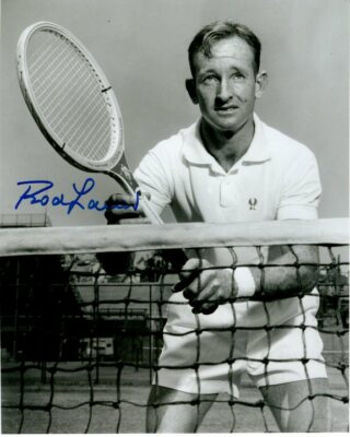 ROD LAVER Signed 8x10 TENNIS Photo w/ Hologram COA | eBay