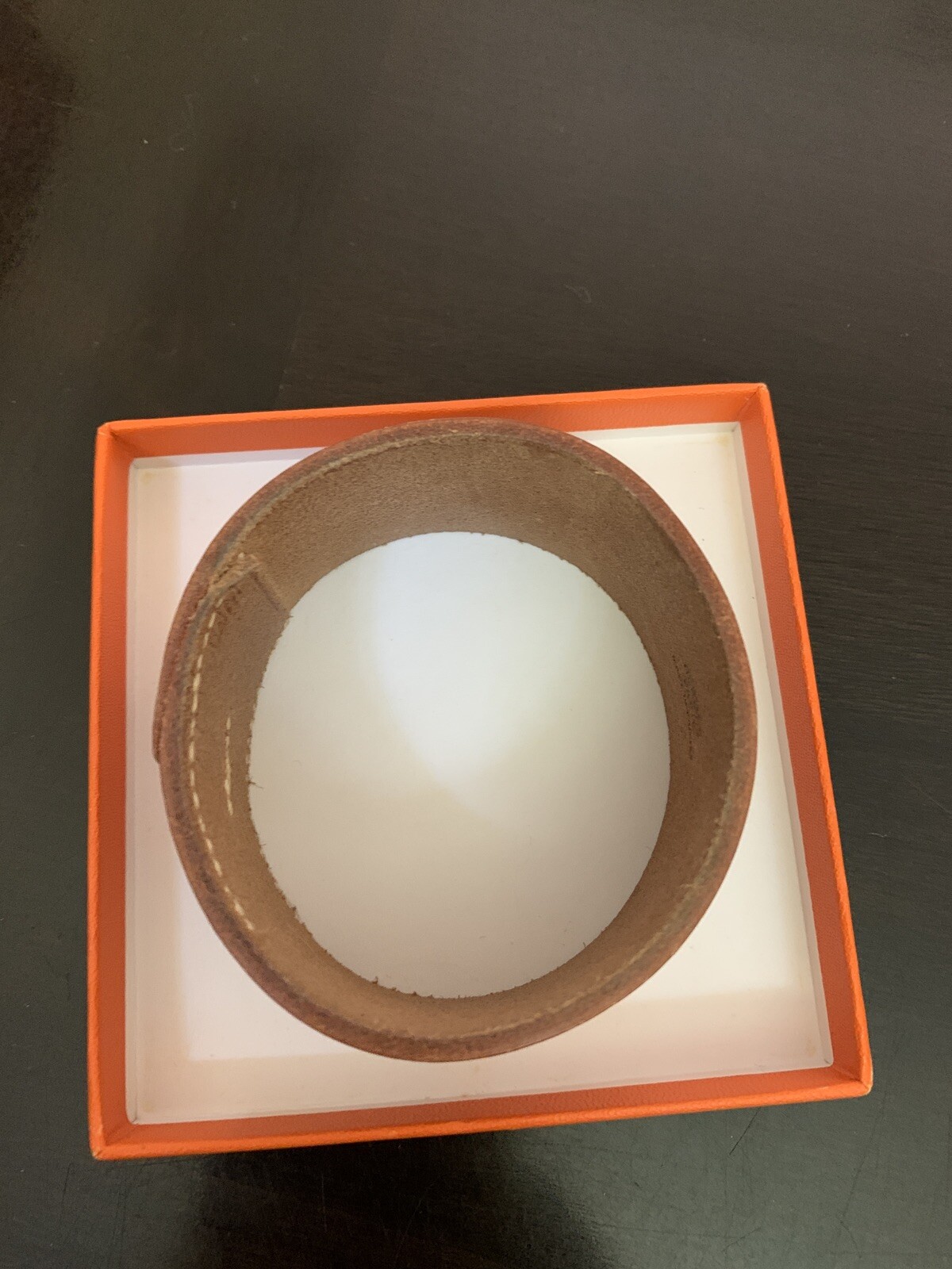 Hermes Barenia Pool Tours Bangle Bracelet - Gem