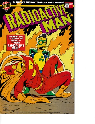 Radioactive Man #412 Newsstand Cover (1993-1994) Bongo Comics. | eBay