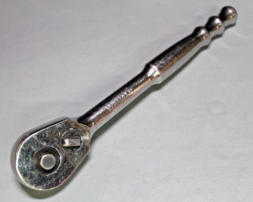 VTG Williams 1/2" Drive Ratchet #32001 Sealed Pear-Head 10″ Long Chrome ...