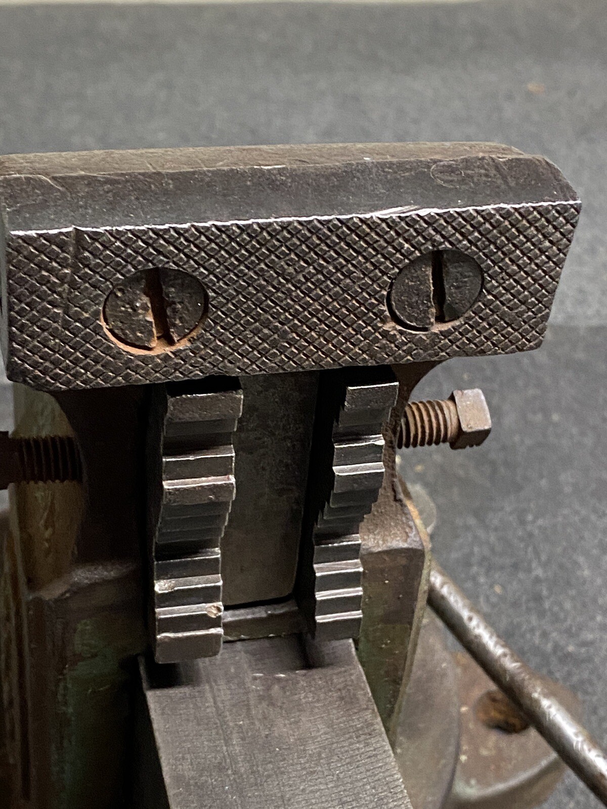 Vintage American Scale 3-1/2” Combination Swivel Base Vise All Original ...