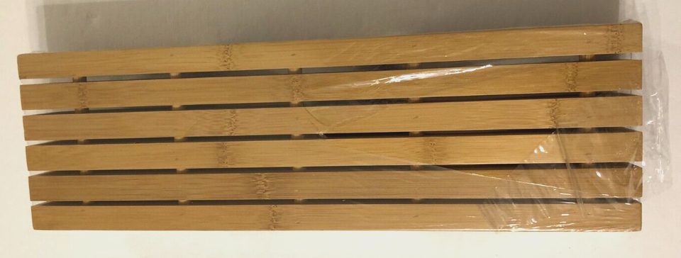 Heim Concept Drawer Knife Stored Block Organizer Organic Bamboo Wood 16 ...