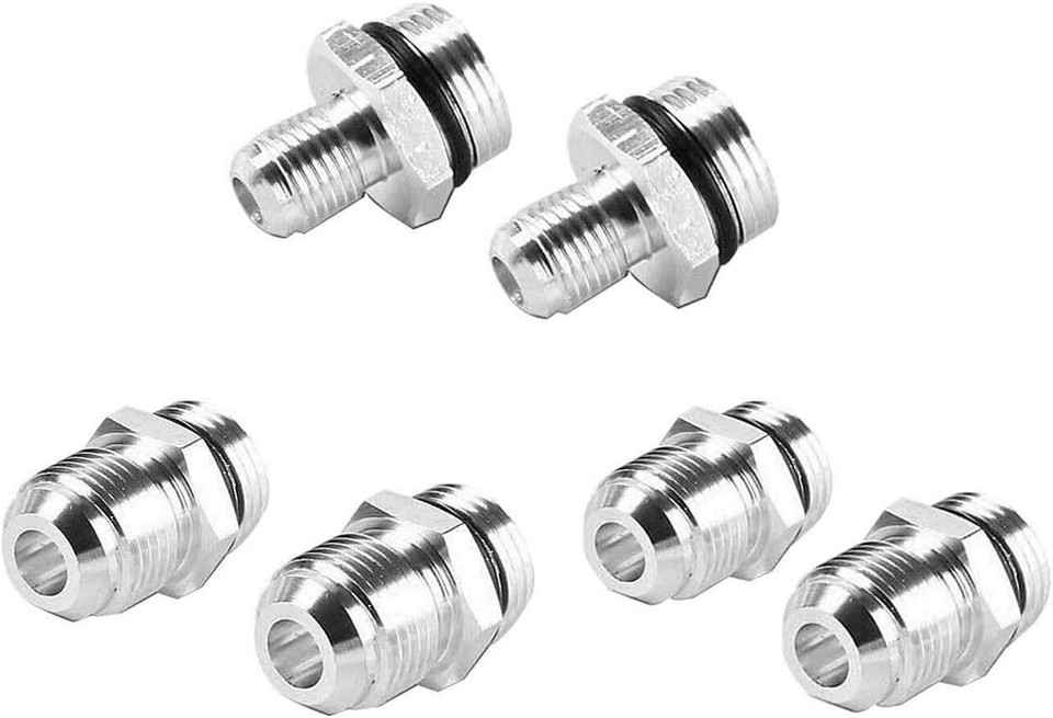 Blue 30 Micron Billet Aluminum Inline Fuel/petrol Filter + Bracket AN6 ...