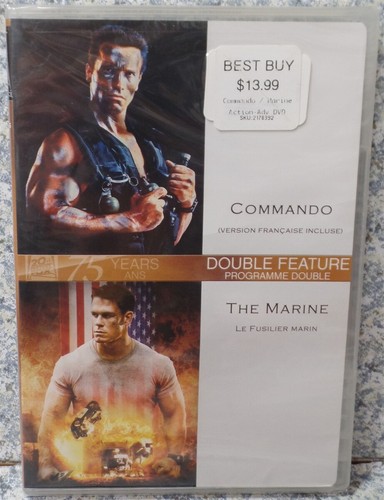 DVD Commando & The Marine Double Feature NEW SEALED | eBay