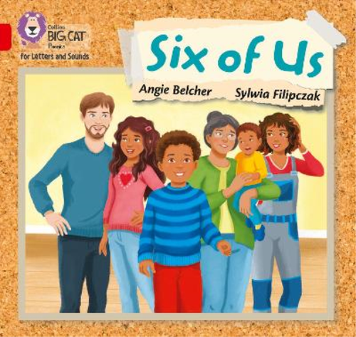 Angie Belcher Six of us (Poche) Collins Big Cat Phonics for Letters and ...