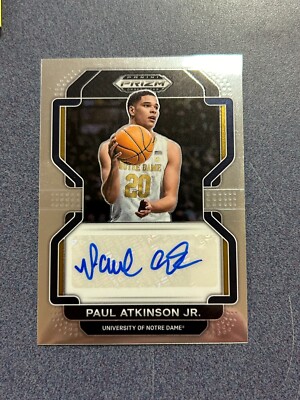 2022-23 PaniniPrizm Draft auto Paul Atkinson Jr. #DP-PAJ @QG61 | eBay