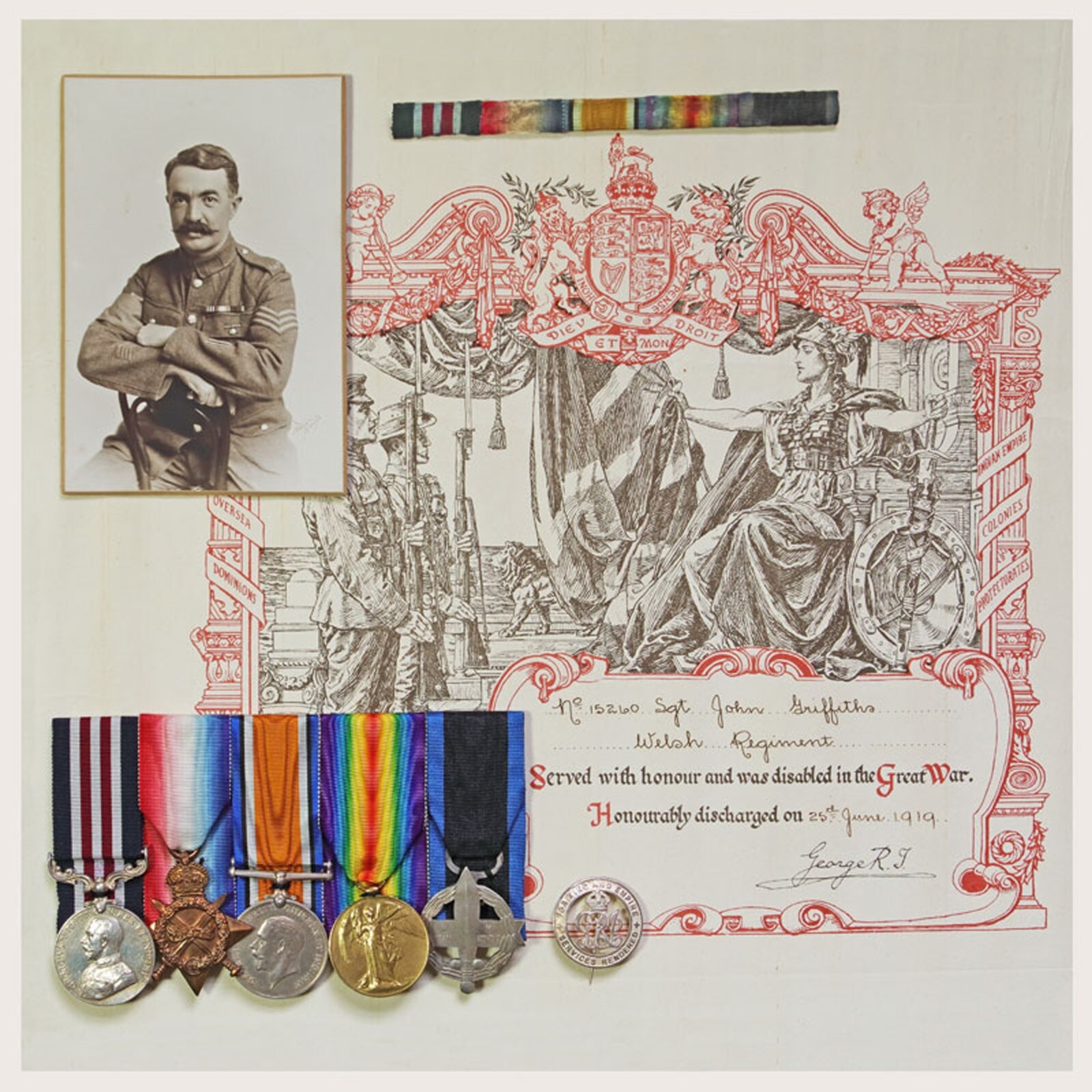 WW1 Cardiff Pals Military Medal Group | eBay UK