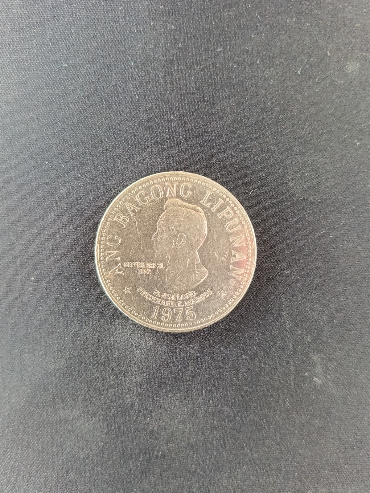 1975 Philippines Ferdinand E. Marcos 5 Pesos Proof Coin | eBay