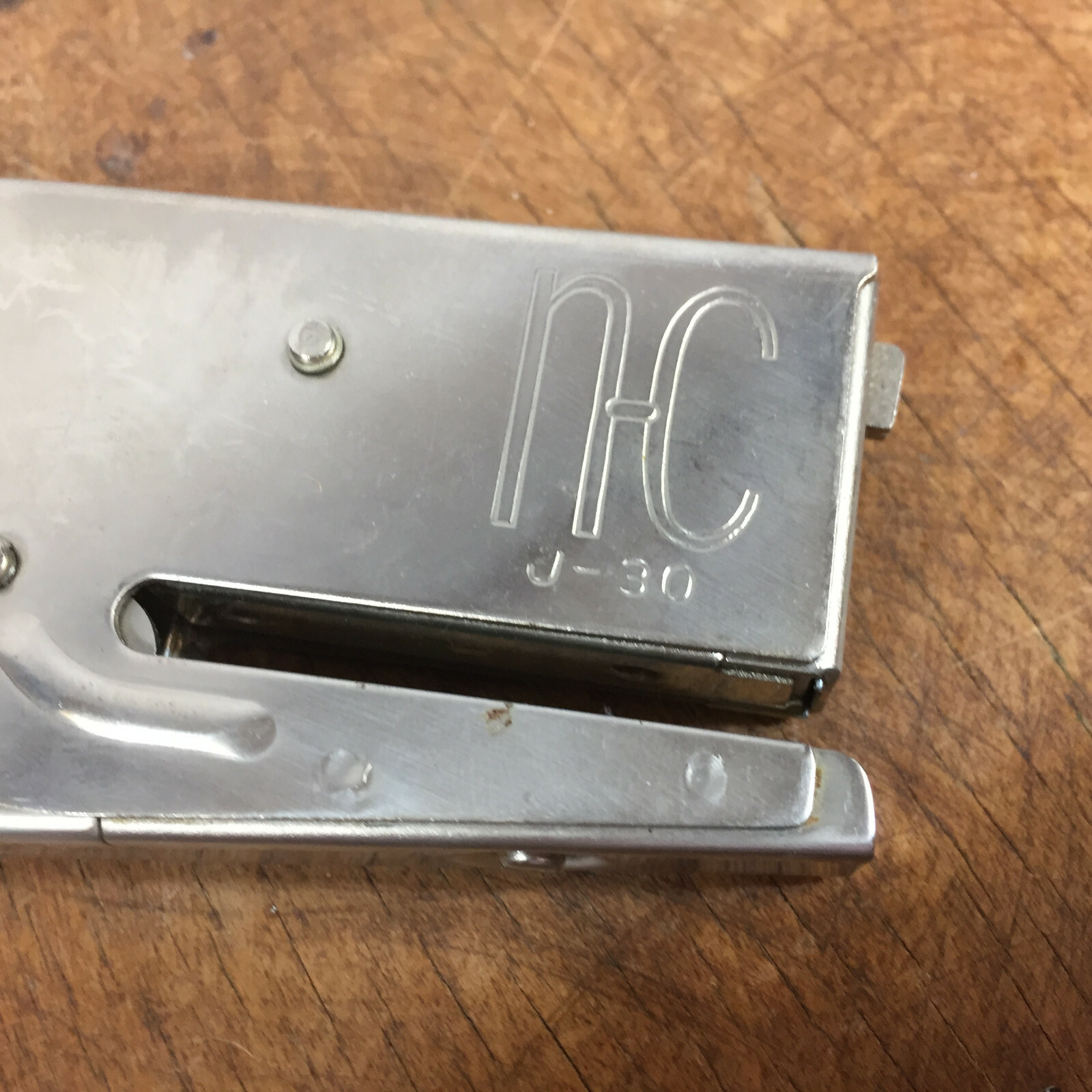 Vintage Mid Century NEVA CLOG J-30 Stapler Stapling Tool Office Desk ...