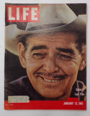 CLARK GABLE VINTAGE 1961 LIFE MAGAZINE CUBA LAOS CHEVROLET DART ...
