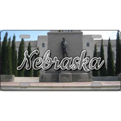 MINI Size 4"x2.2" License Plate Metal Novelty Sign Tag Nebraska Capital ...