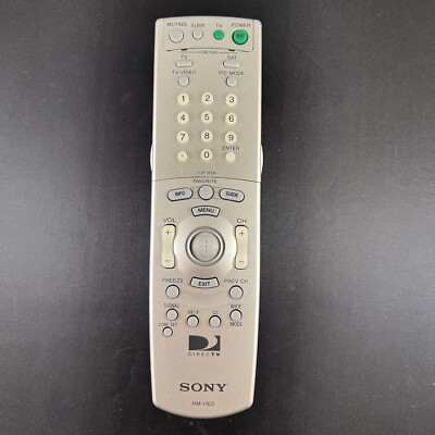 Genuine Sony RM-Y822 DirecTV TV Home Theater Remote Control | eBay