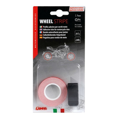 Wheel Stripe Racing, Trim Sticker for Wheels Wheel Scooter - Red | eBay