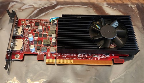 HP RX 6400 Low Profile 4GB GDDR6 Gaming SFF with LP & Full Height ...