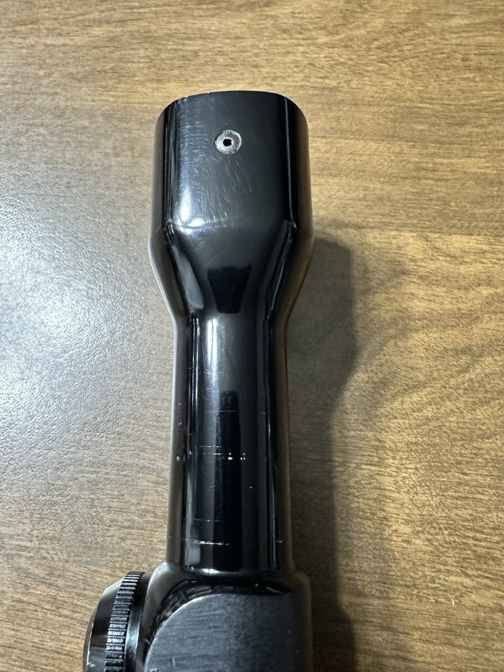 Vintage Redfield LO-PRO 4X Rifle Scope Gloss Wideview TV View Duplex ...