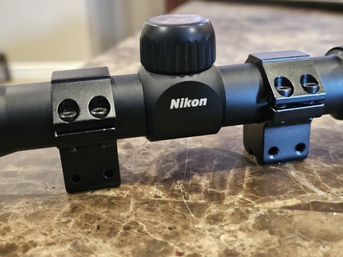 Nikon Prostaff Rimfire II 3-9x40 BDC Rifle Scope Matte With Rings | eBay
