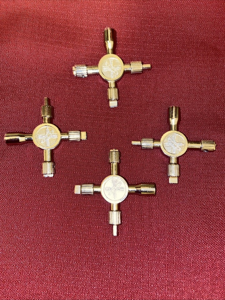 Vtg 1997 Metal Hot Wheels 4-Way Multi Tool -Flat Head - Phillips - Hex ...