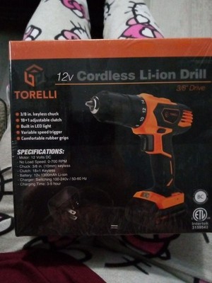 Torelli Tools 12V Cordless Li-Ion Drill | eBay