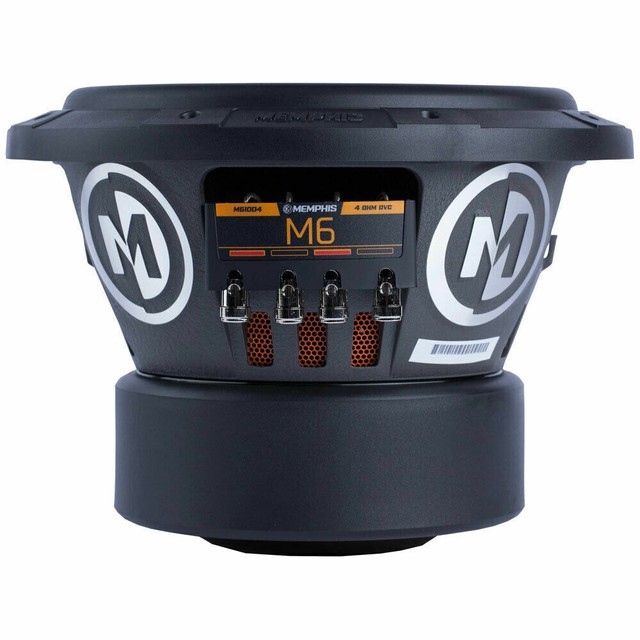 Memphis M612D4 12 inch 700W Car Subwoofer for sale online | eBay