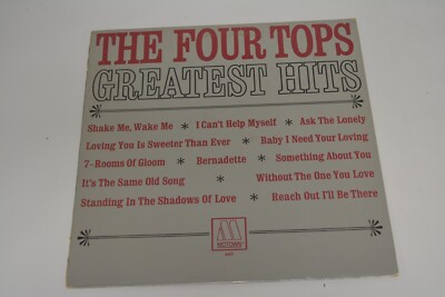60s Soul/Funk/R&B LP ~ The Four Tops ~ The Four Tops Greatest Hits | eBay