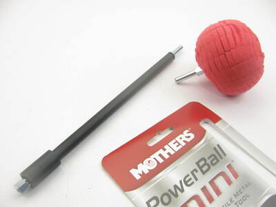 Mothers 05141 PowerBall Mini Metal Polishing Tool - Speed Polisher For ...