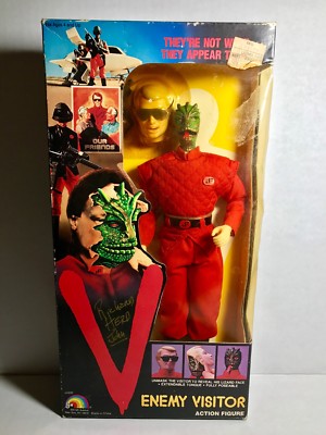 1984 V The Visitors 12" Enemy Visitor Action Figure NIB Richard Herd ...