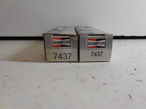 2x Champion Double Platinum Power Spark Plug 7437 RE10PYPB5 | eBay