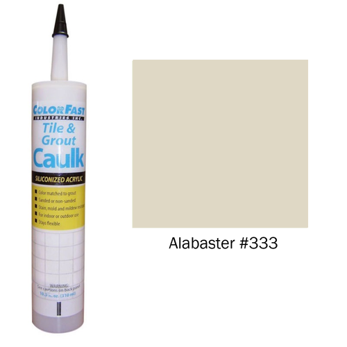 Colored Caulk to Match Custom Building Products Grout Color - Sanded or ...