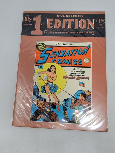 FAMOUS 1ST First EDITION #C-30 1974 DC VF- Sensation Comics ~ Treasury ...
