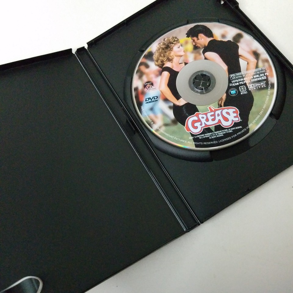 Grease (DVD, 2003, Full Frame Checkpoint) John Travolta Oliva Newton ...