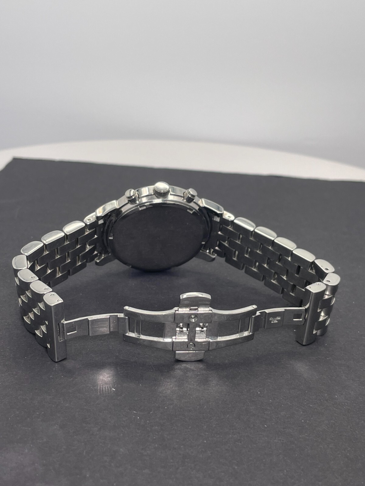 Alfred Hammel Chronograph Ref 1710.9 Stainless Steel Quartz Wristwatch ...