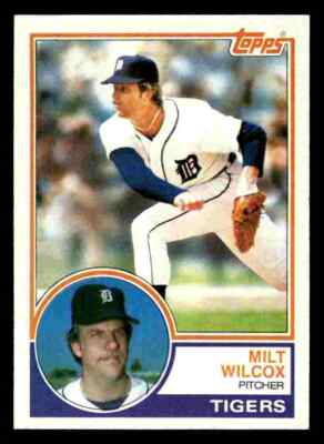 1983 Topps Milt Wilcox #457 - Detroit Tigers | eBay
