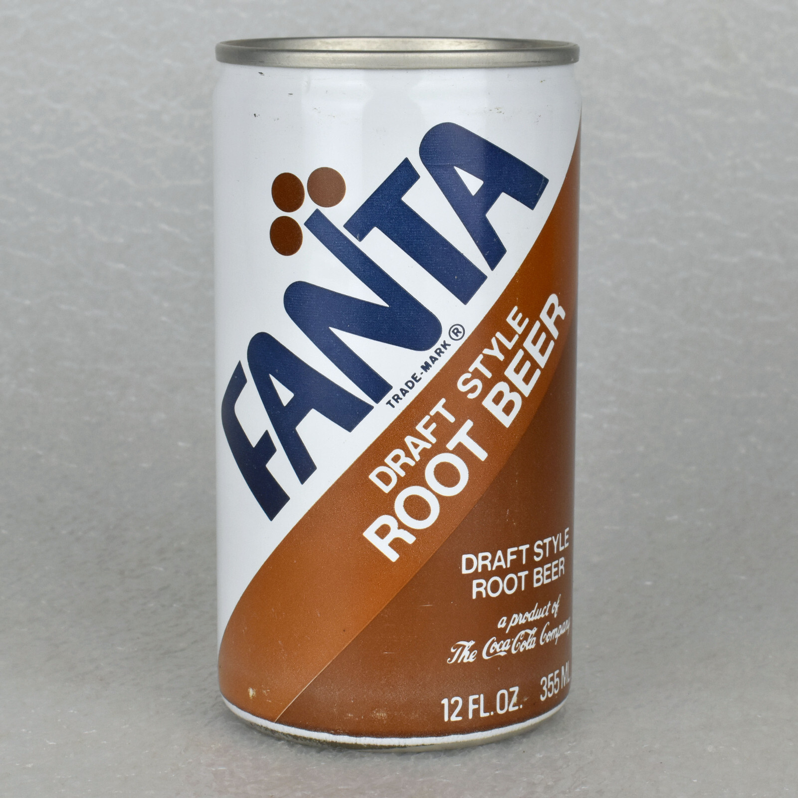 VTG 1970s Fanta Draft Root Beer Soda Pop Can 12oz 355ml Crimped Steel ...
